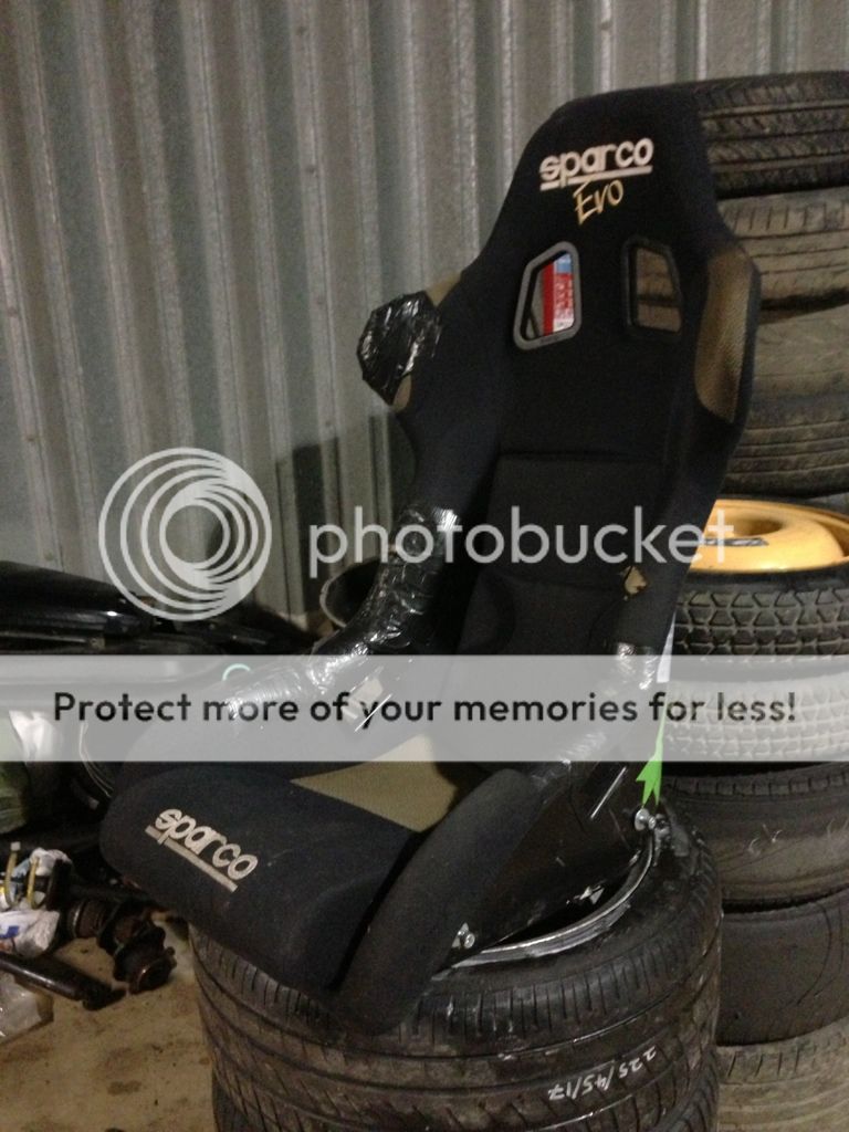 F.I.A SPARCO 'Evo' bucket seat £120ono! | Driftworks Forum