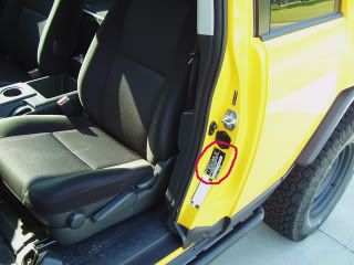 Build date is located here . . . | Toyota FJ Cruiser Forum