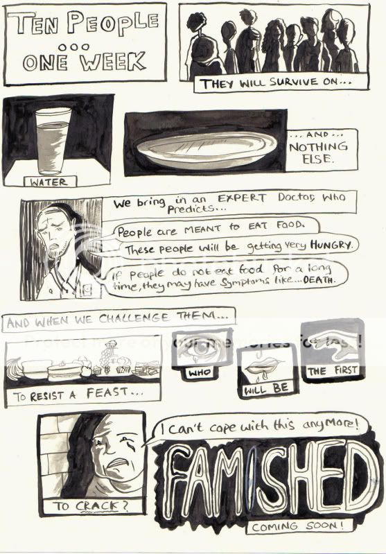 ‘FAMISHED’…coming soon | schadenfreude comics